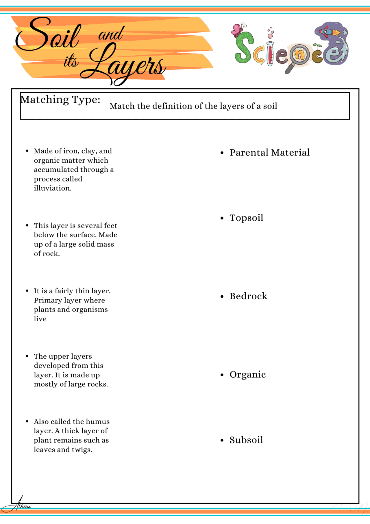 Grade 3 Science | Earth Science Worksheets