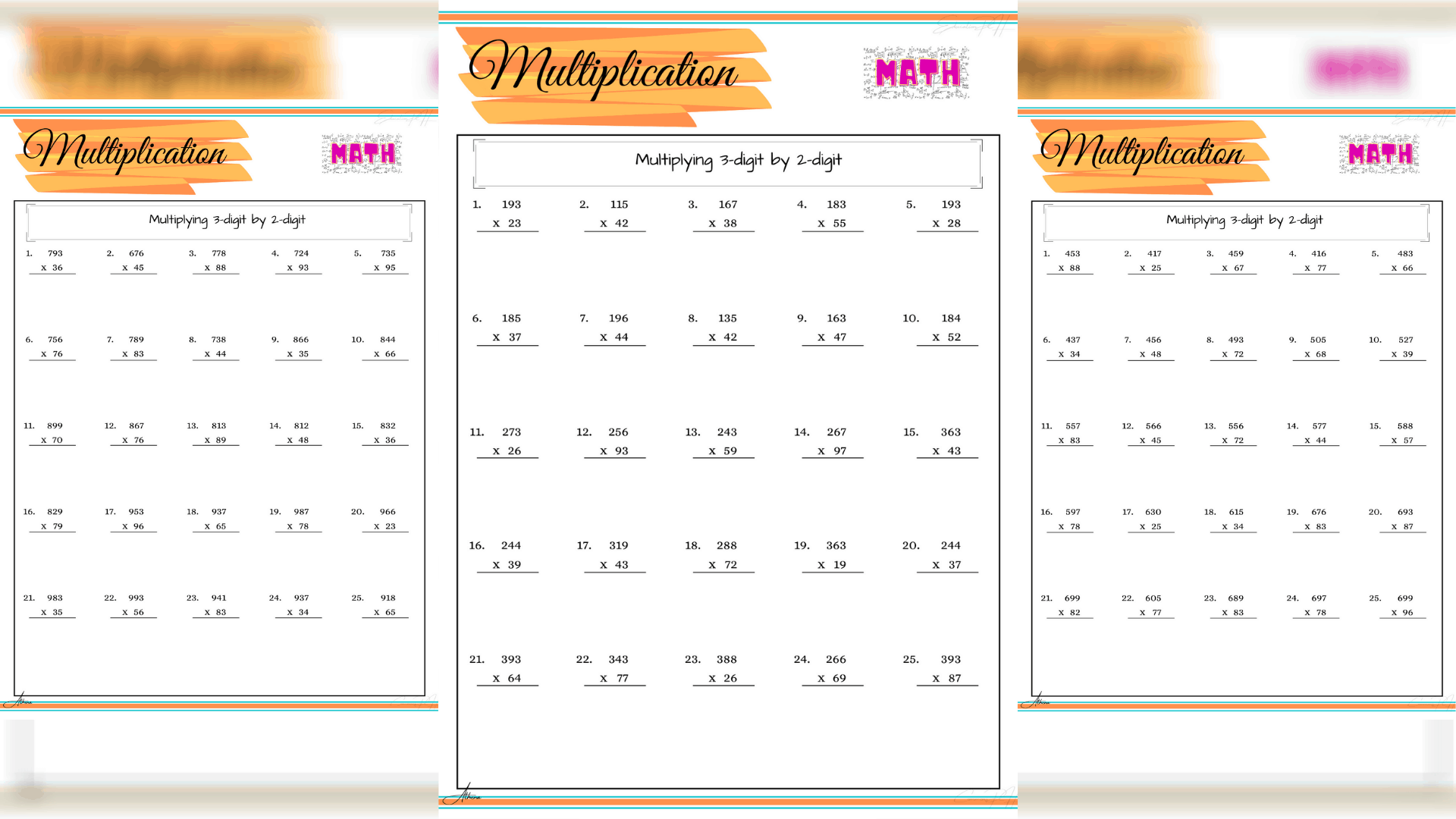 Grade 4 Math | Multiplication V
