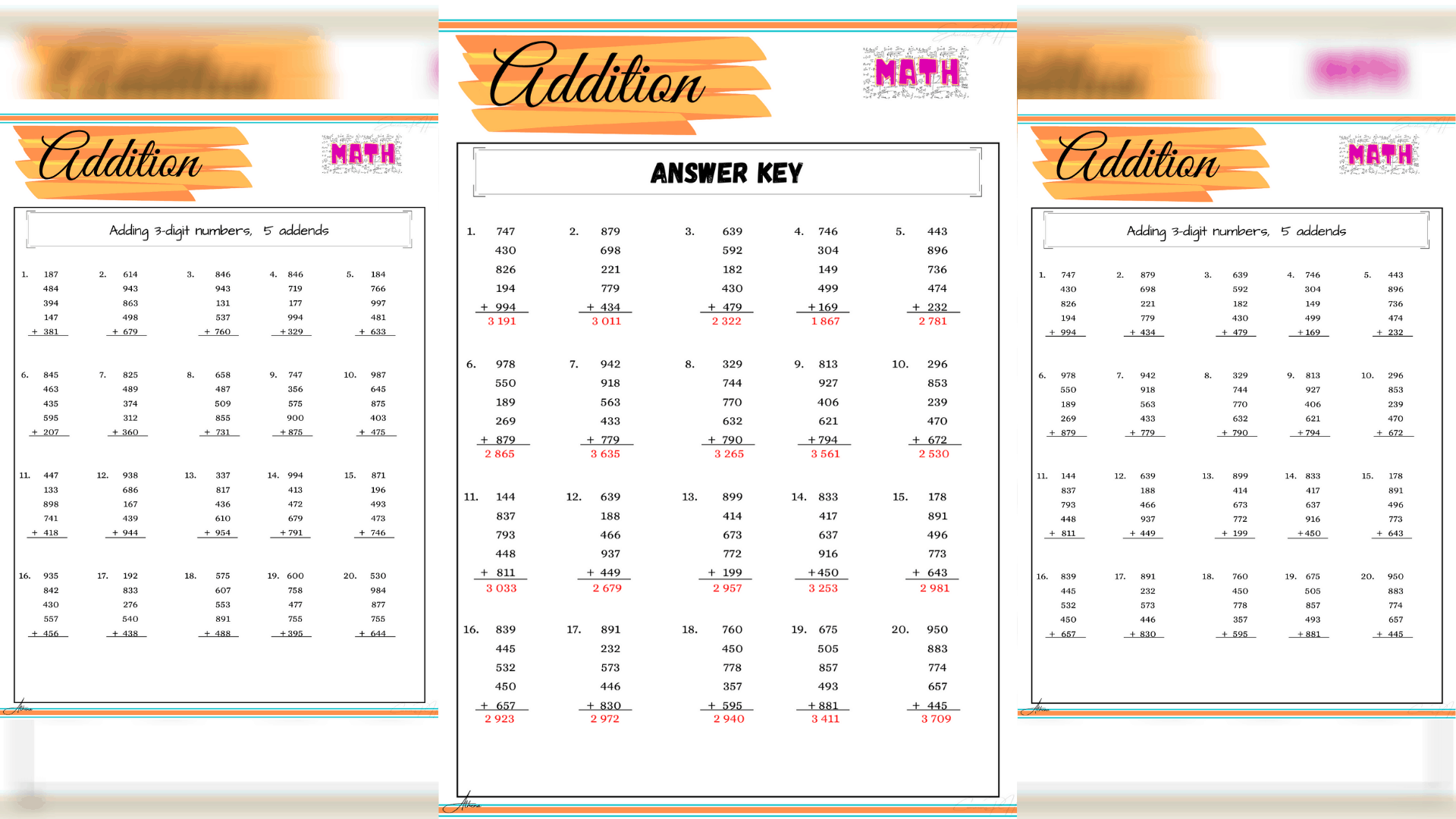 Grade 4 Math | Addition II