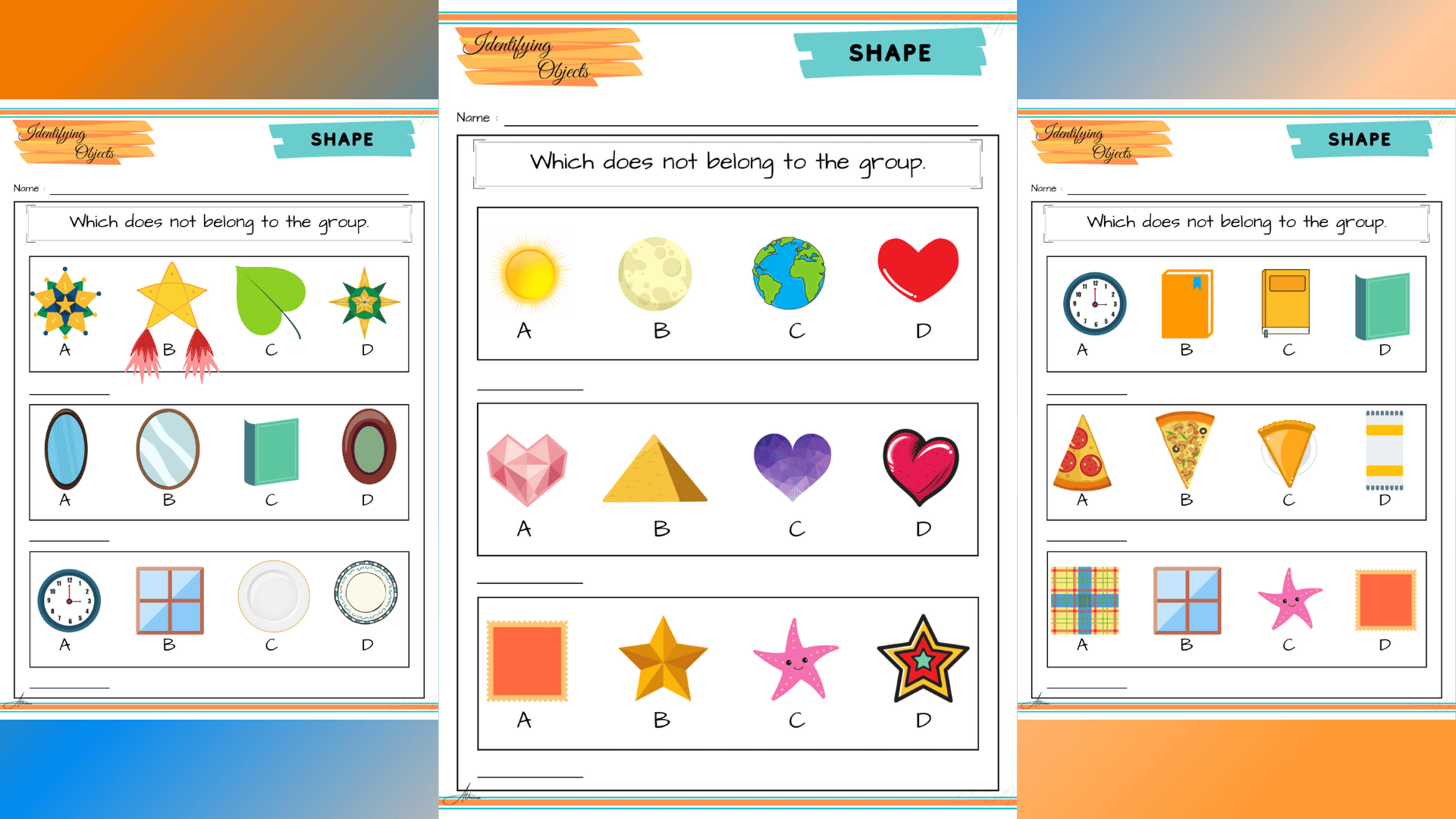 Grade 1 | Identifying Objects (Shape)