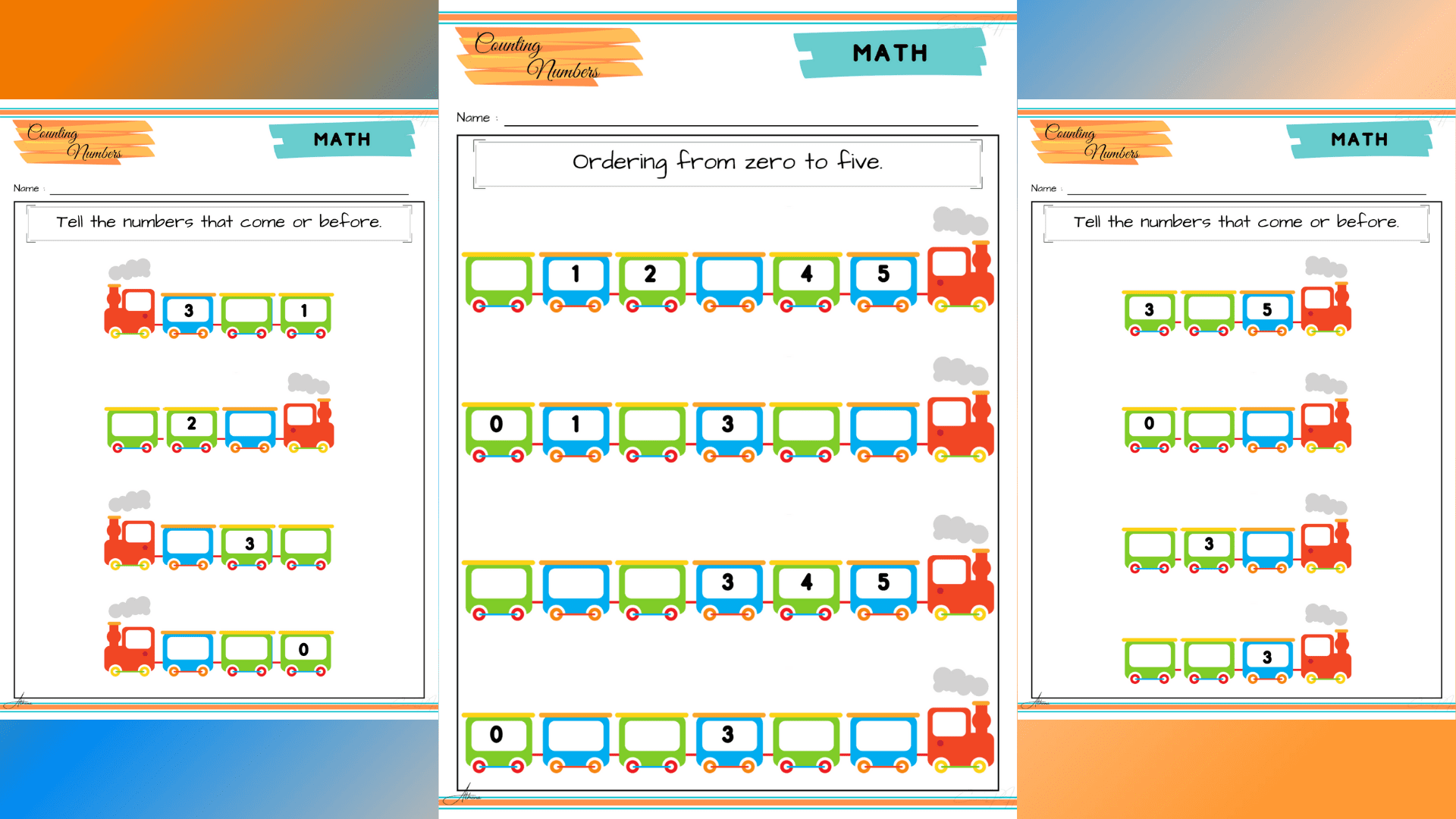 Grade 1 | Counting Numbers (0-5)